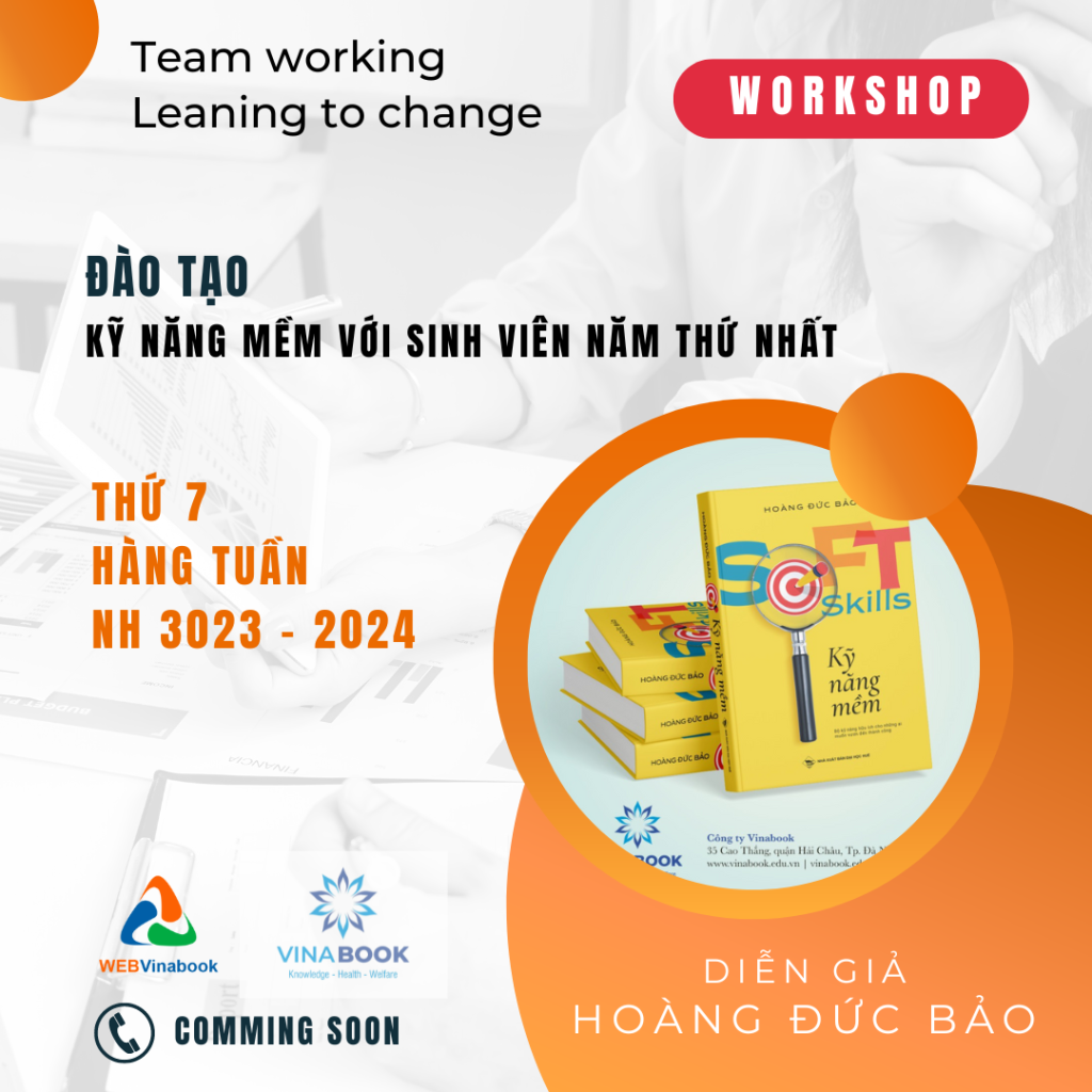 Đào tạo Kỹ năng mềm - bạn cần biết - Trung Tâm Đào Tạo Kỹ Năng Mềm - Công ty Vinabook
